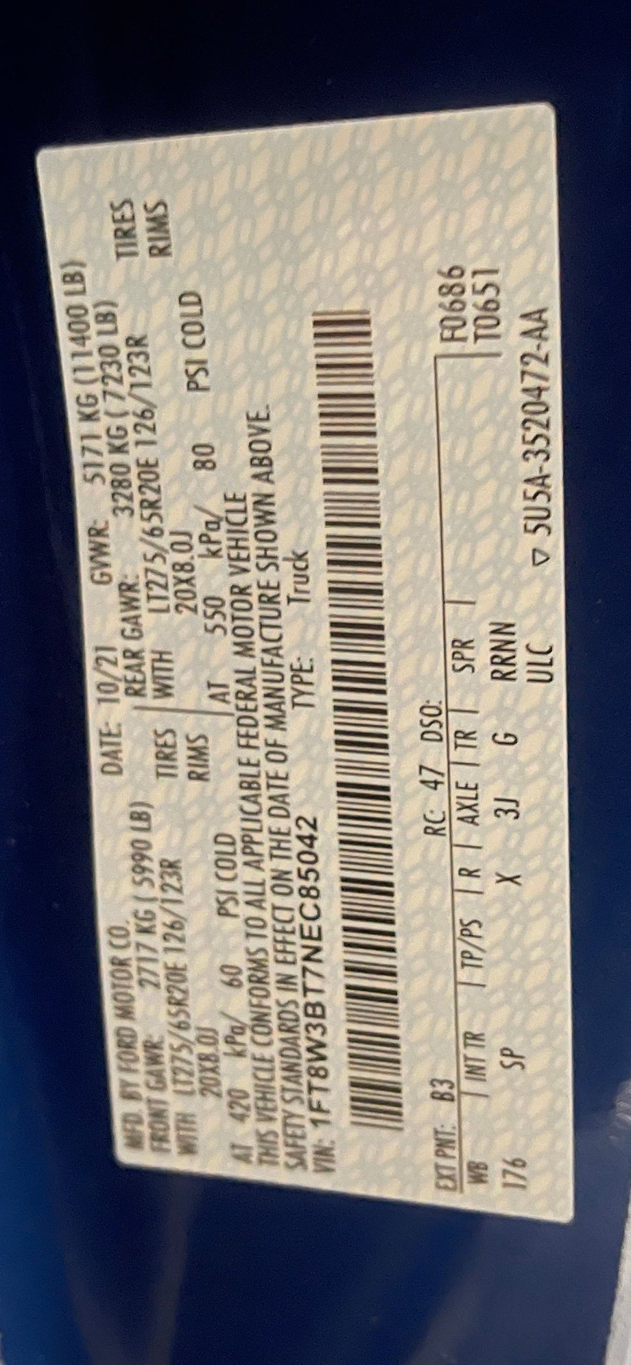 2020 Front Coil Spring Codes - Page 4 - Ford Truck Enthusiasts Forums