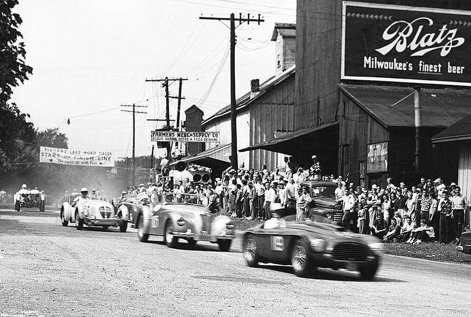 OT--Vintage Elkhart Lake pic with a monkey face - Ford Truck ...