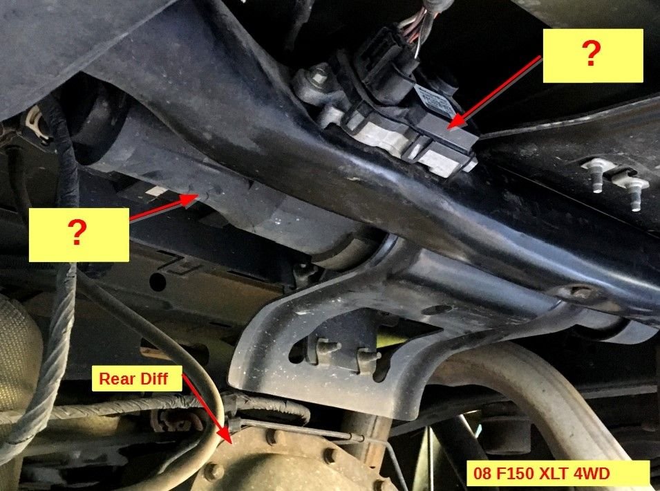 identification of components above rear axle (08 F150 4WD) - Ford Truck ...