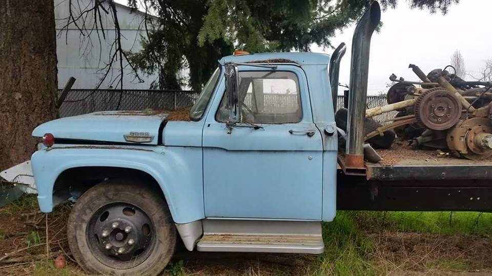 F600 cab on my 65 F100 4wd - Ford Truck Enthusiasts Forums