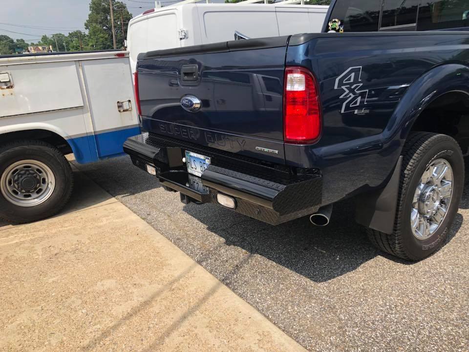 2016 F-250: Anyone added a heavy custom rear bumper? - Ford Truck ...