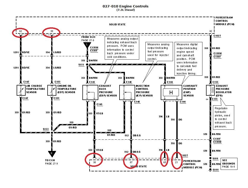 PCM connector #91 signal return - Ford Truck Enthusiasts Forums