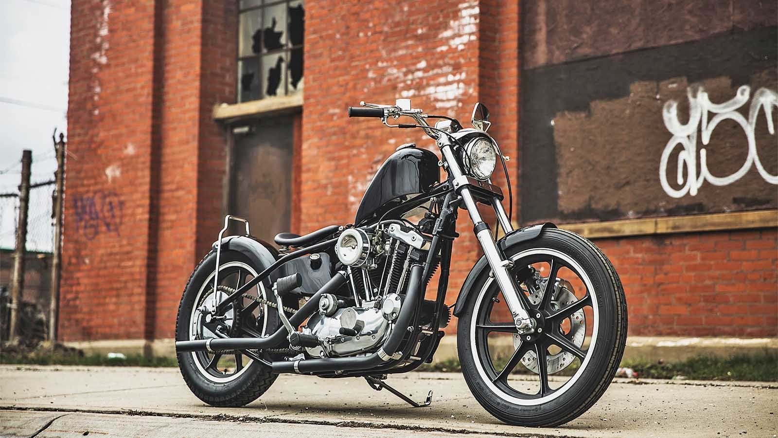 A Different Kind of Iron: 72 Ironhead Sportster by GasBox - Harley ...