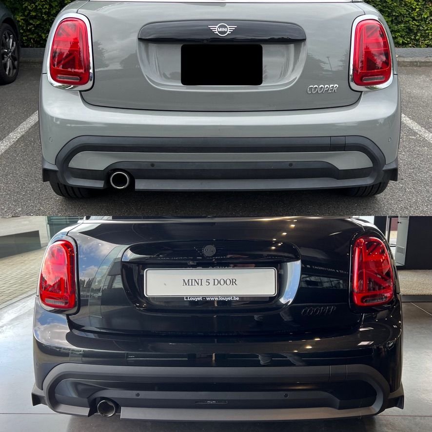 F55/F56 LCI2 Mini Cooper Base Rear Bumper - North American Motoring