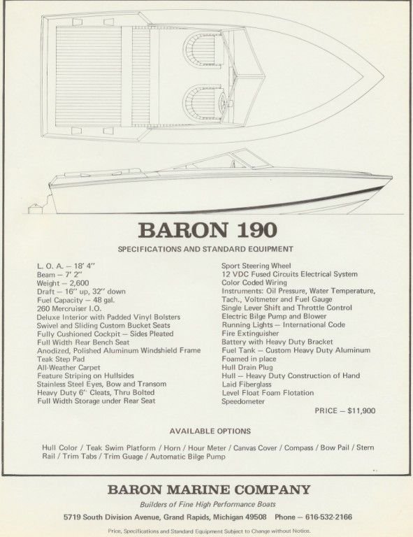 1978 Baron info on hull no. - Page 4 - Offshoreonly.com
