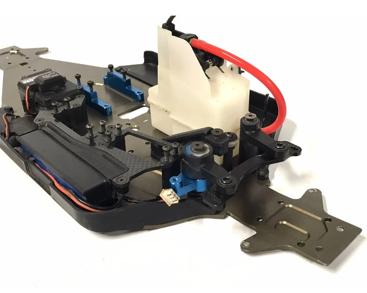 Associated RC8T3.1 Chassis Tank Radio Tray Shock Tower Lot - R/C Tech ...
