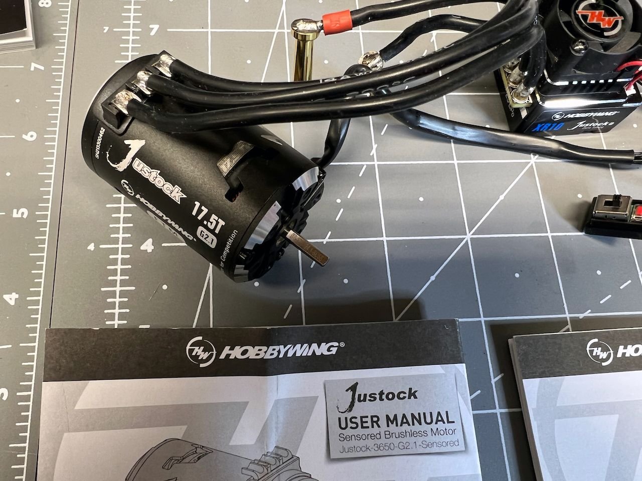 Hobbywing Juststock XR10 ESC, 17.5T & OTA Programmer - R/C Tech Forums