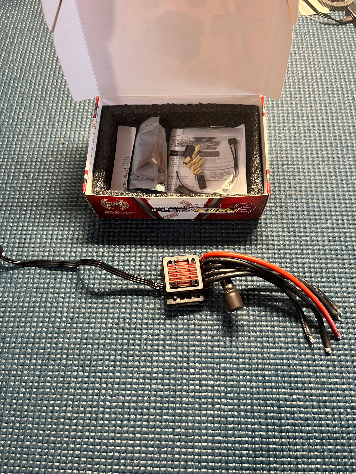 F/S Muchmore Fleta V2 Euro ESC, like new - R/C Tech Forums