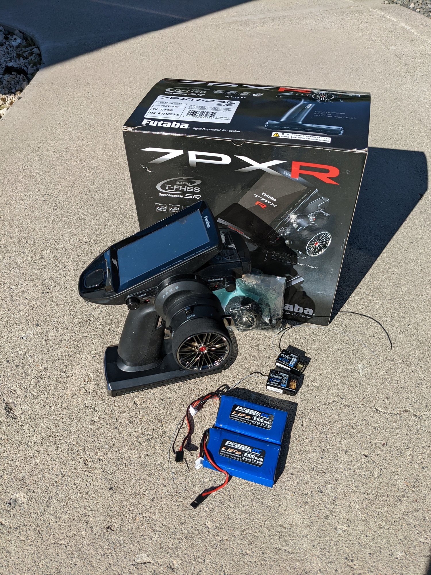 Futaba 7px Radio TX with 2 RXs and 2 Lipos - R/C Tech Forums