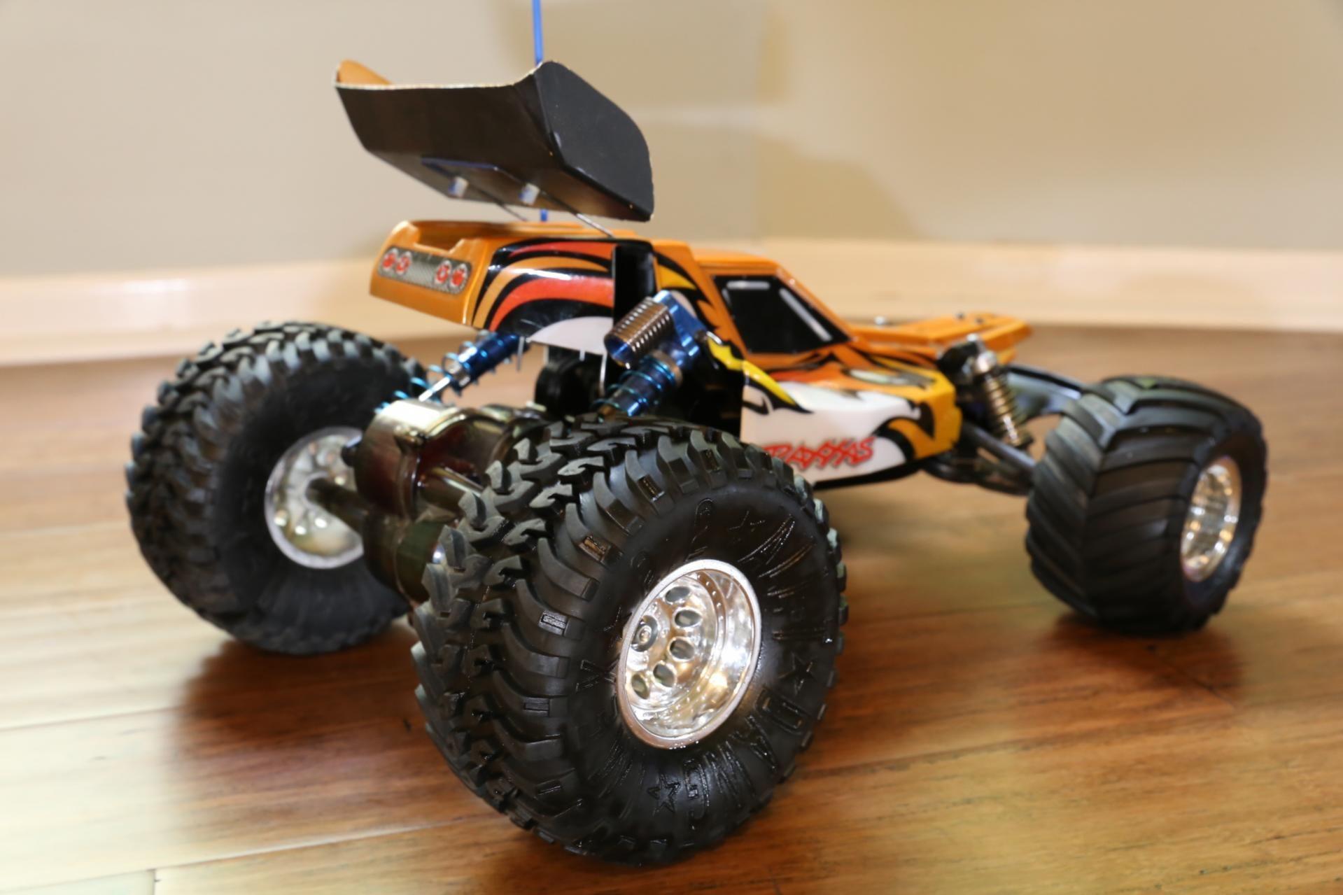 F/S: Tamiya DT01 Awesome CUSTOM Dragster - Integy Shocks Monster Tires ...
