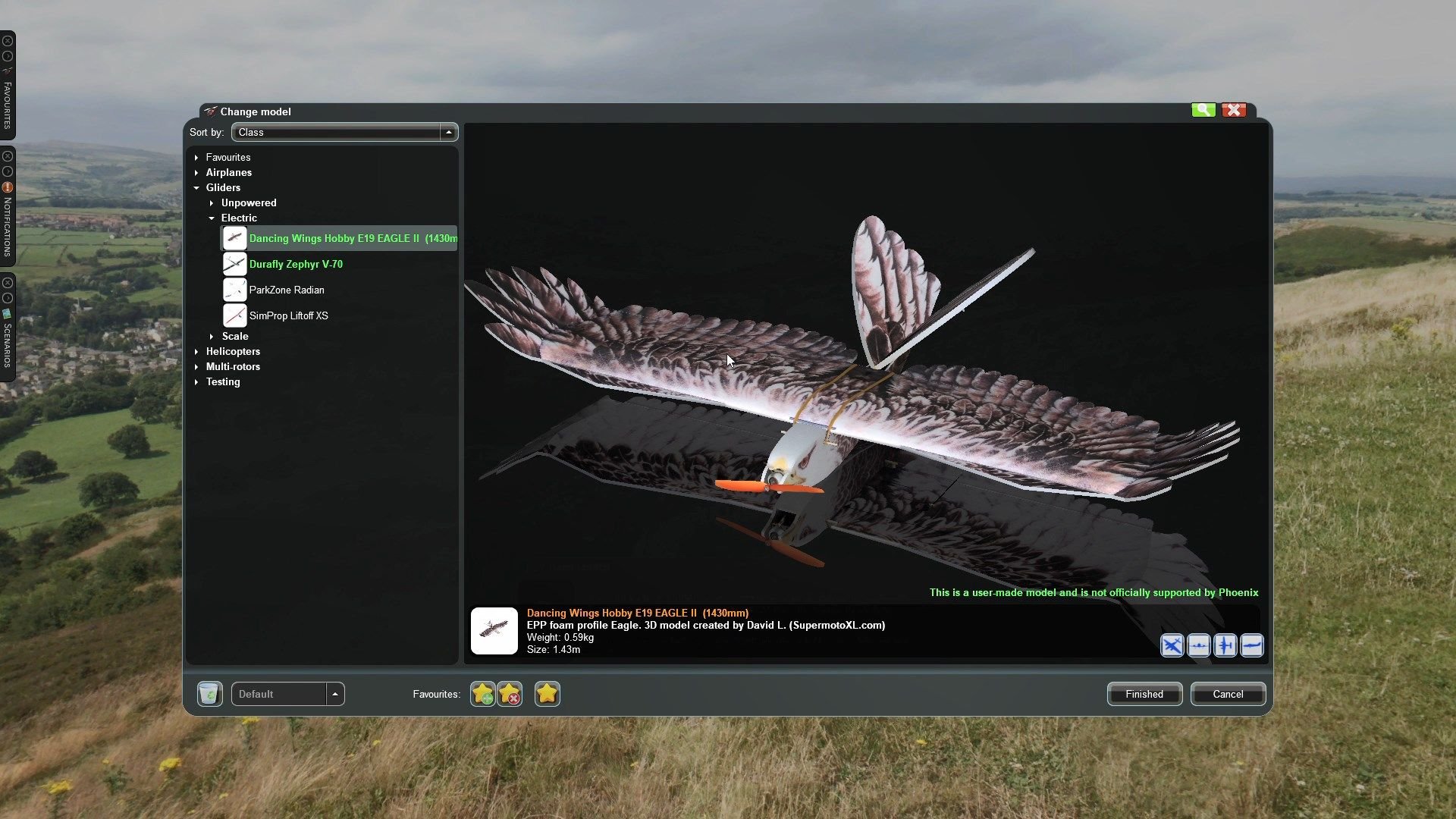 Share your creation of flight models & sites for Phoenix R/C simulator ...