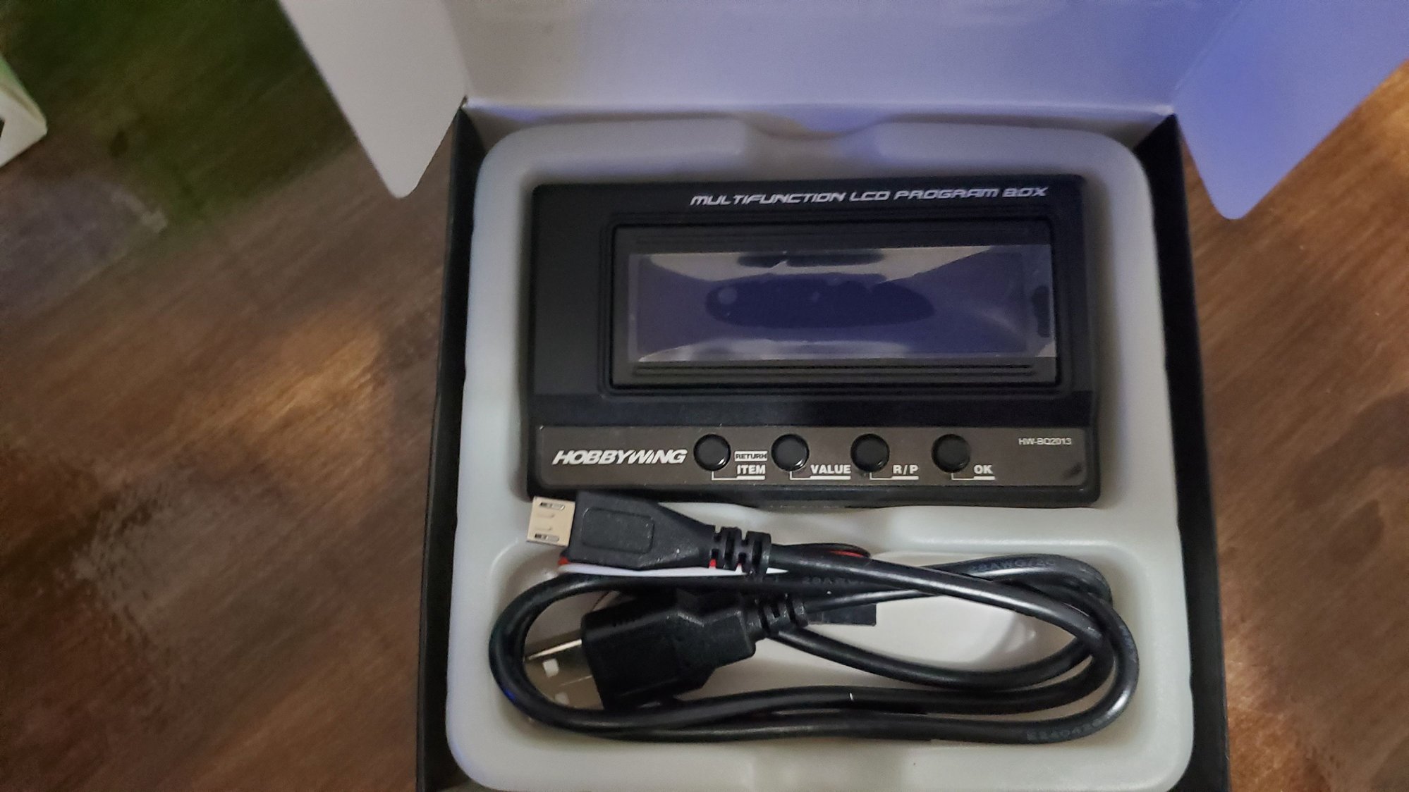 Hobbywing Multifunction LCD Program Box - R/C Tech Forums