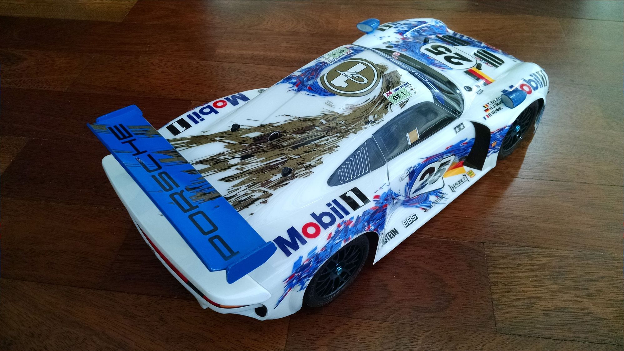 Tamiya 1/10 Porsche 911 GT1 Body for TA03R-S - Used - R/C Tech Forums