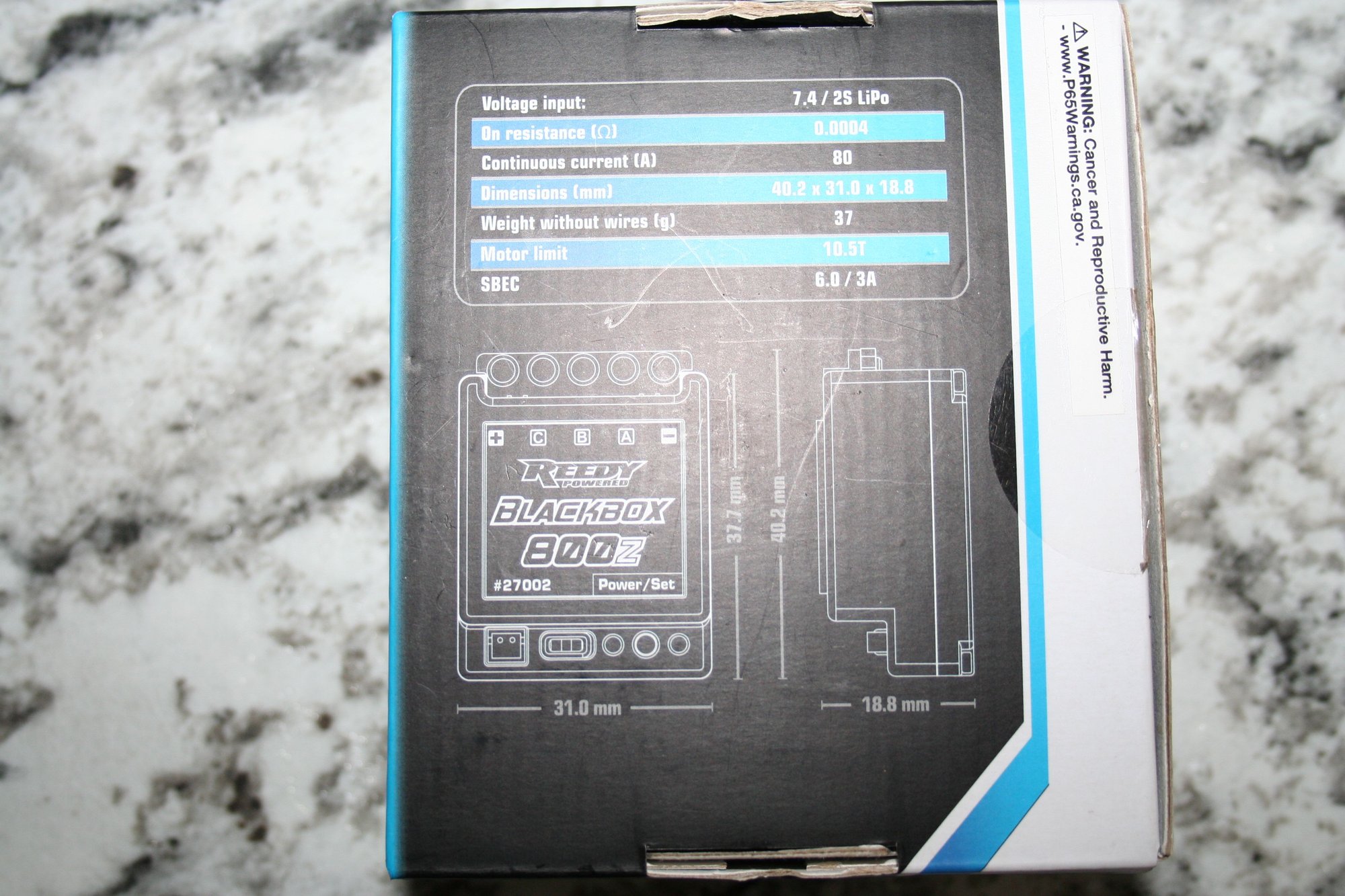 Reedy Blackbox 800Z esc/Gen Ace 5700MAH Saddle pack Lipo Battery - R/C Tech Forums