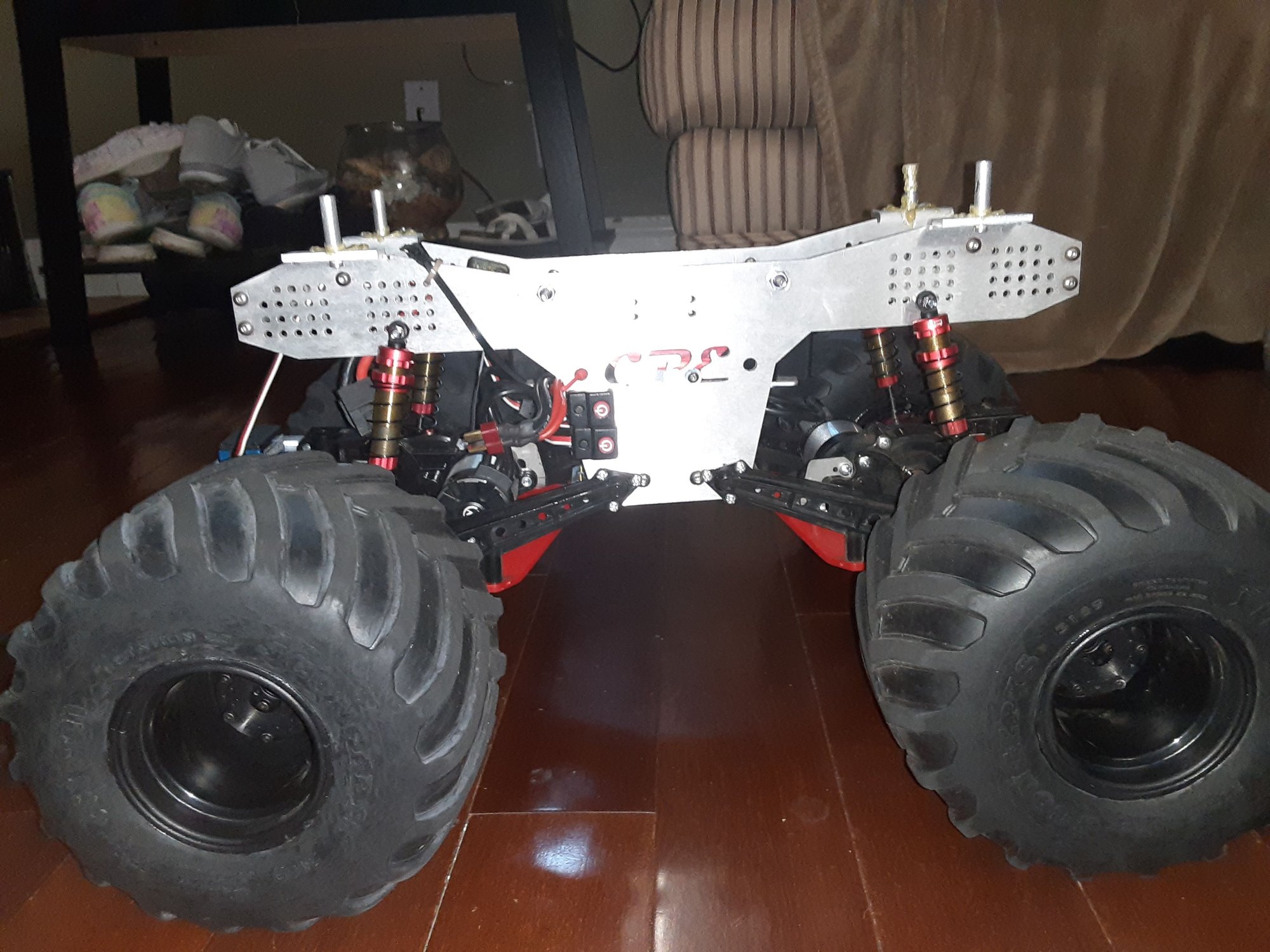Super Clodbuster with Time Warp chassis and tons of upgrades. - R/C ...