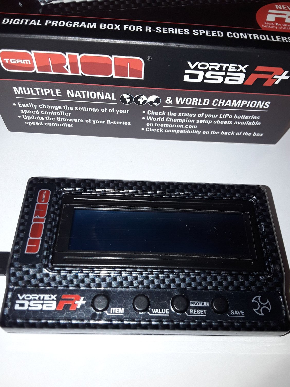 Team Orion dbsr+ program box and r10.1 esc combo - R/C Tech Forums