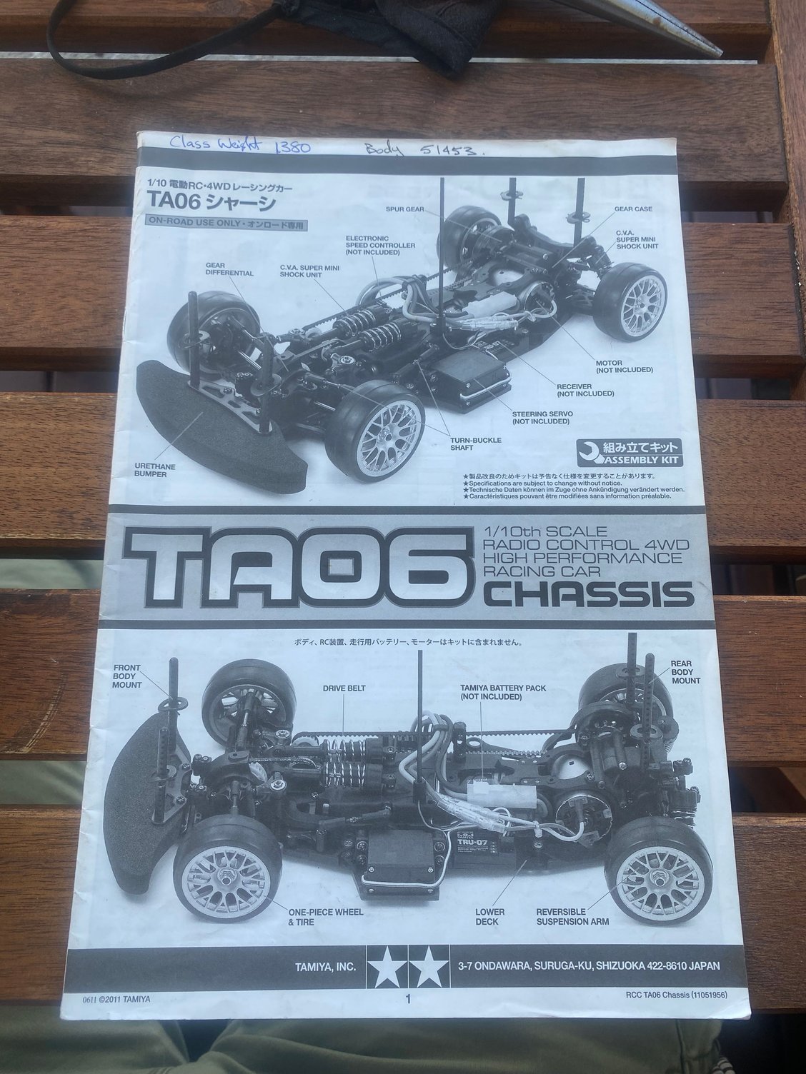 TAMIYA TA06 Pro Rolling chassis - R/C Tech Forums