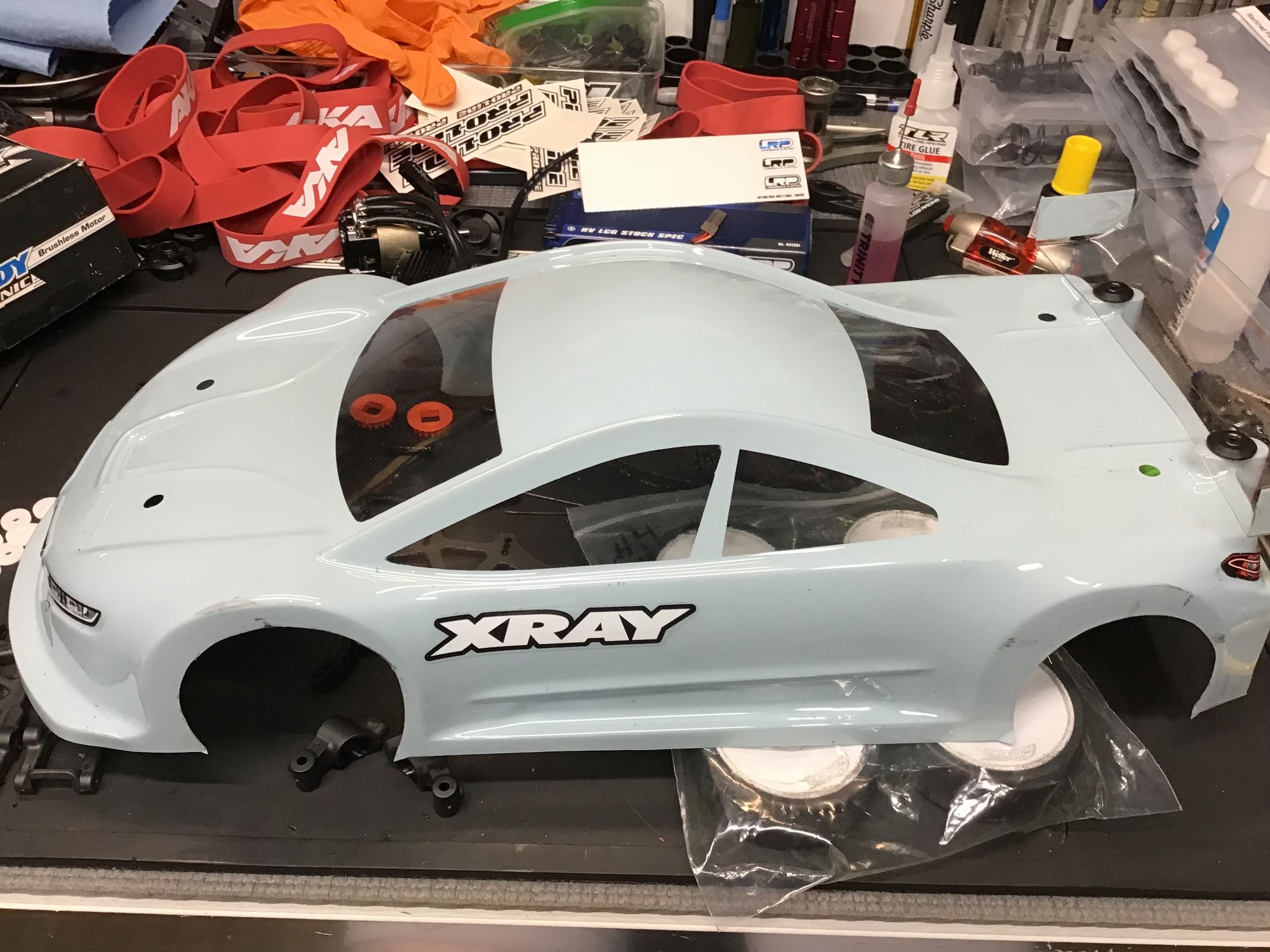 Xray T4 2021 solid aluminum chassis roller with lots of upgrades and ...