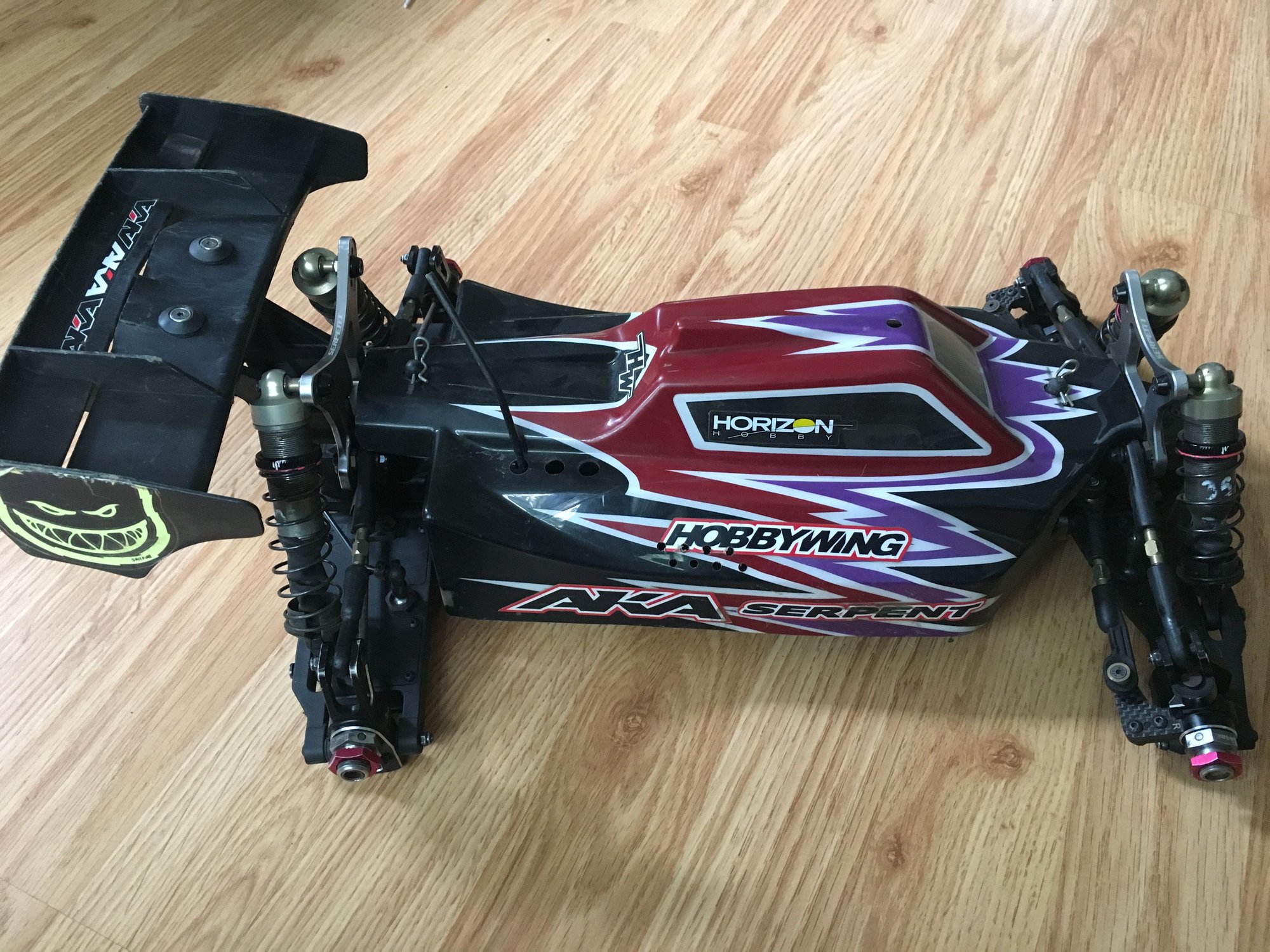 1/8 Serpent SRX8E E-Buggy Slider/Roller with option parts/spares - R/C ...