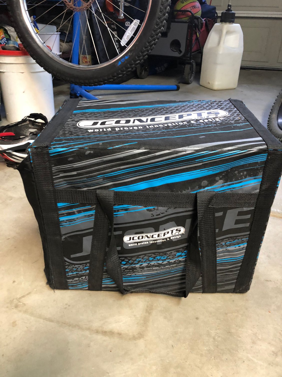 JConcepts gear hauler bag loaded with tools, accessories, and 2 ...