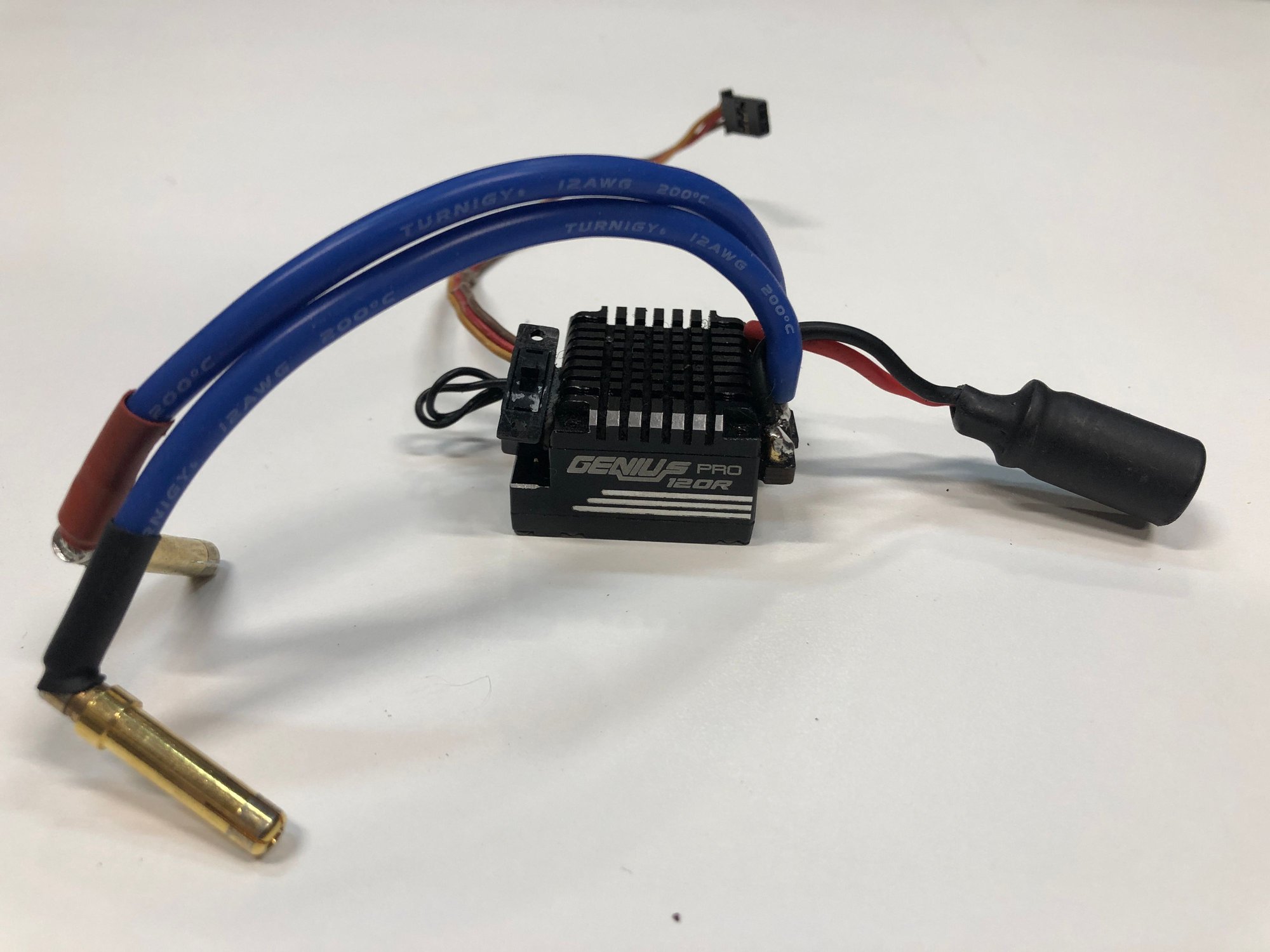 Graupner Genius Pro 120R ESC + Programmers + Temp/Voltage Sensors - R/C ...