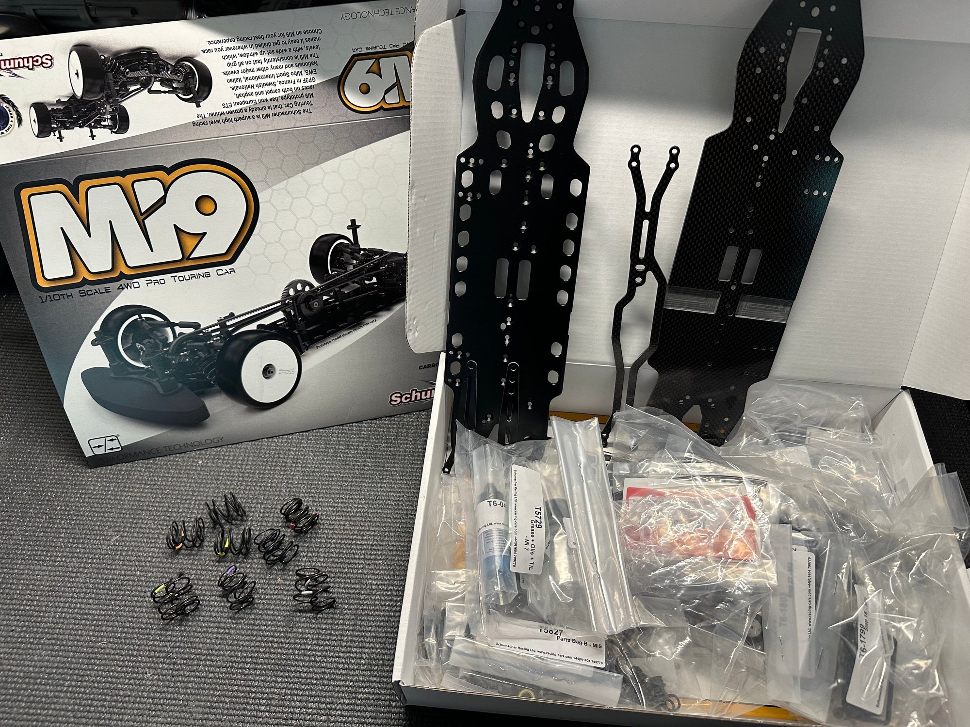 Schumacher Mi9 alum kit - New in box - R/C Tech Forums