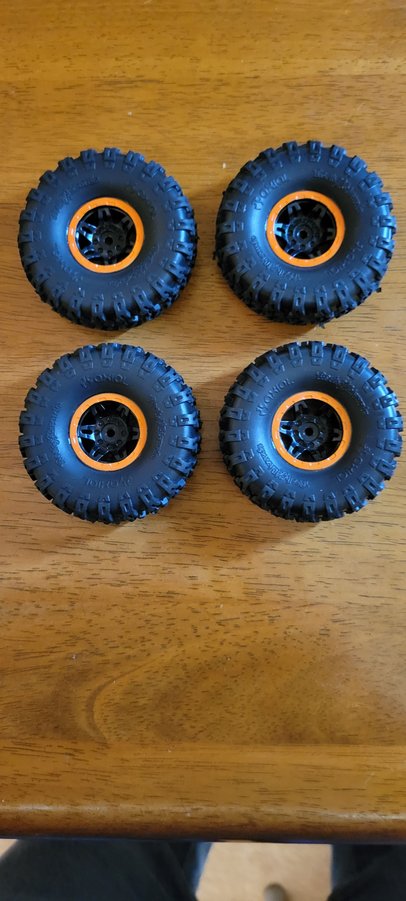 Ax24 stock wheels and tires - R/C Tech Forums