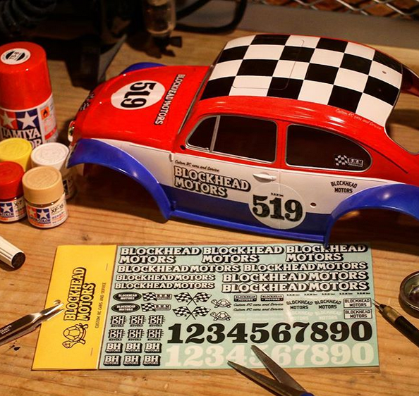 How to: Spraying checkerboard pattern? - R/C Tech Forums