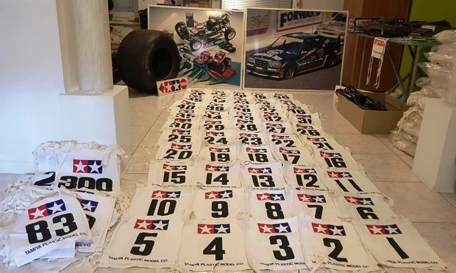 Nostalgic and vintage from Tamiya Japan : "Competition Racing numbers ...