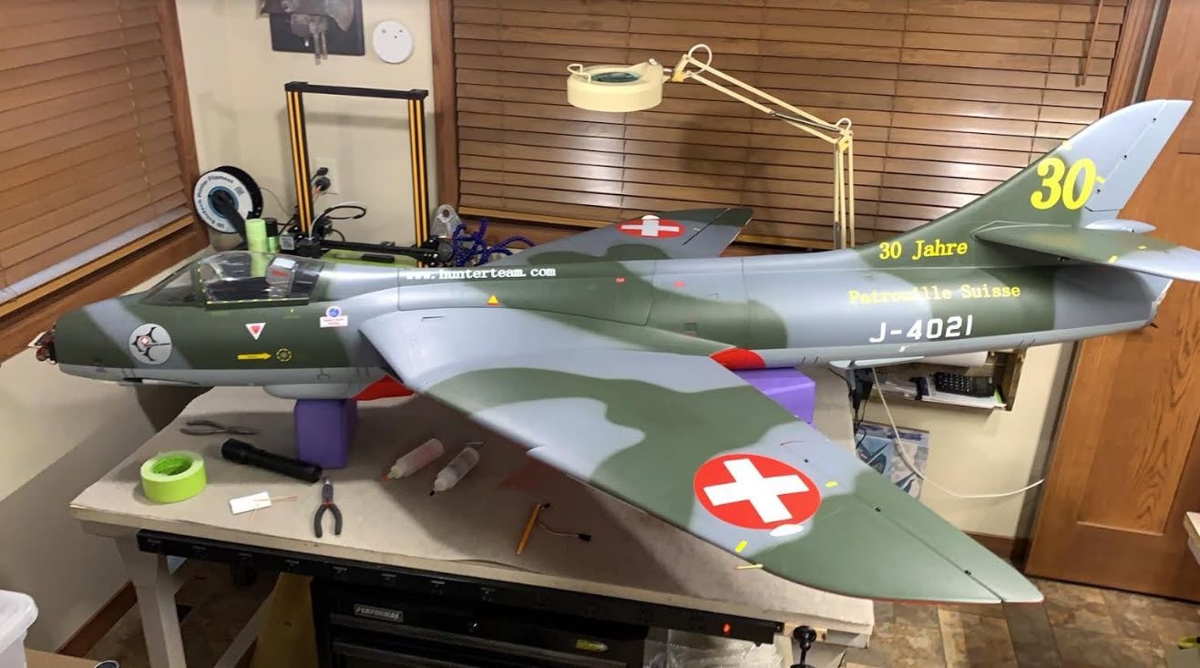 Introducing the TopRC Model Hawker Hunter - New Scale Jet - Page 4 ...