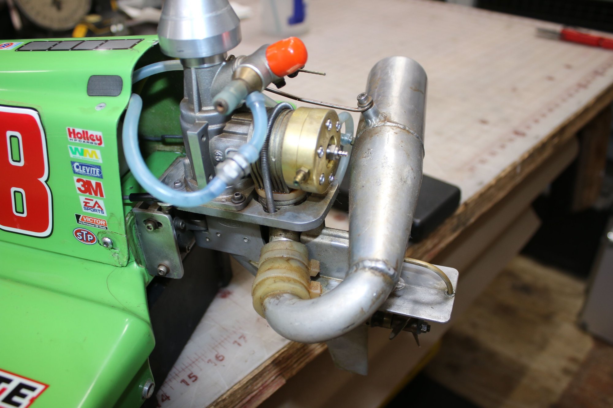 Htb 360 Vintage Tunnel Hull Rc Boat With Rossi Nitro Engine - RCU Forums