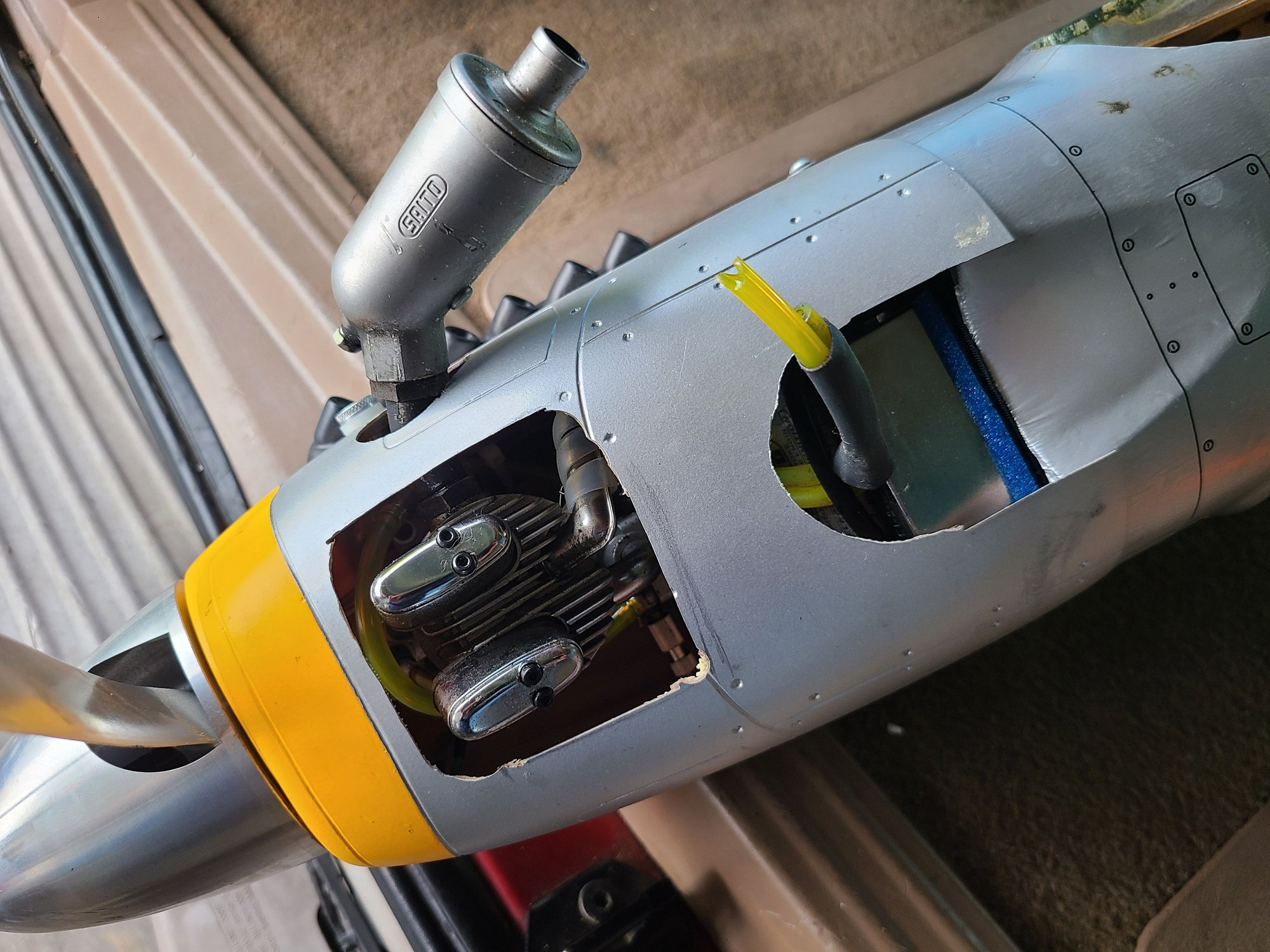 Hangar 9 20cc P-51 Mustang $350 LPU Only - RCU Forums