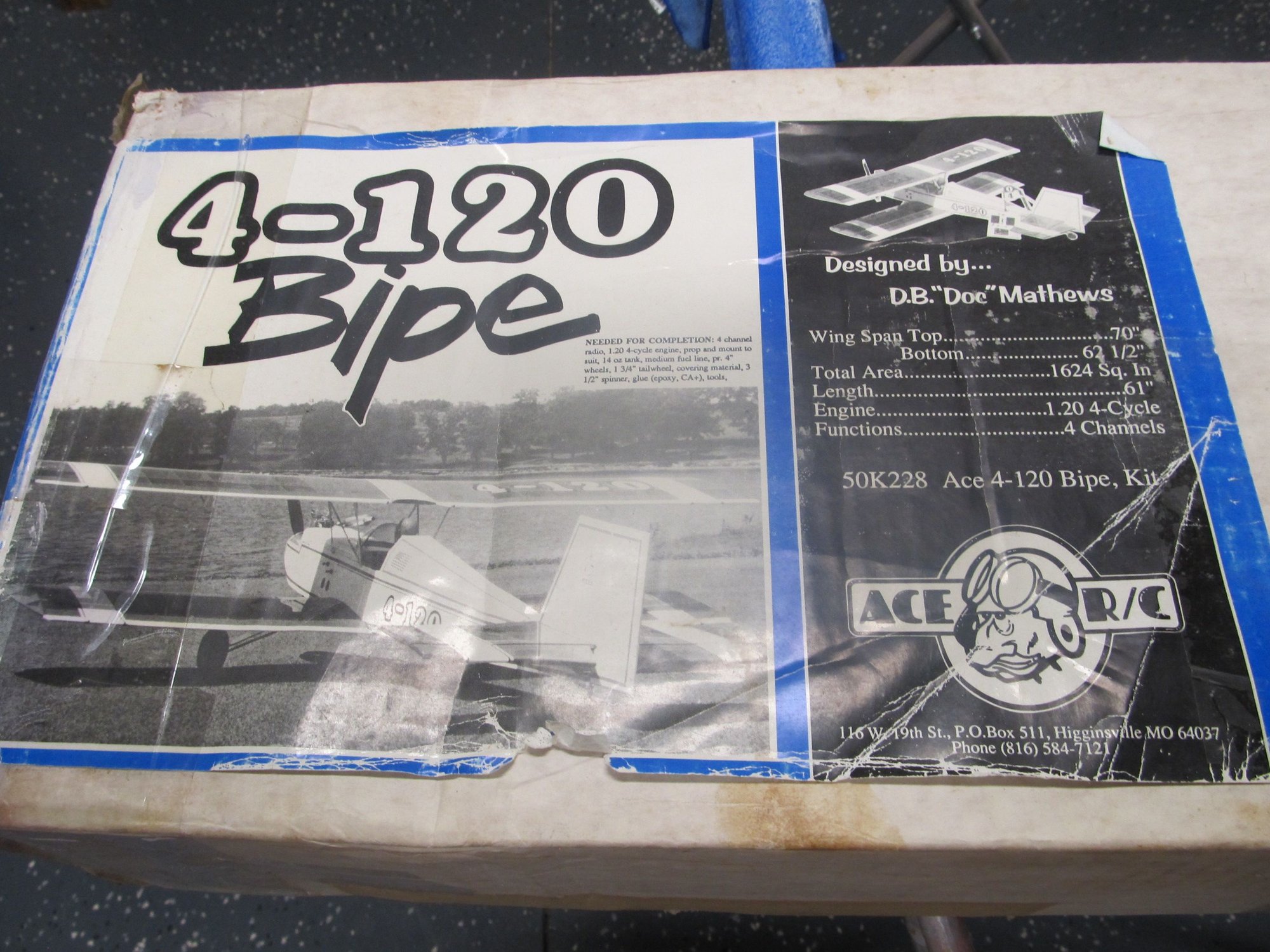 Ace 4-120 Bipe kit - RCU Forums