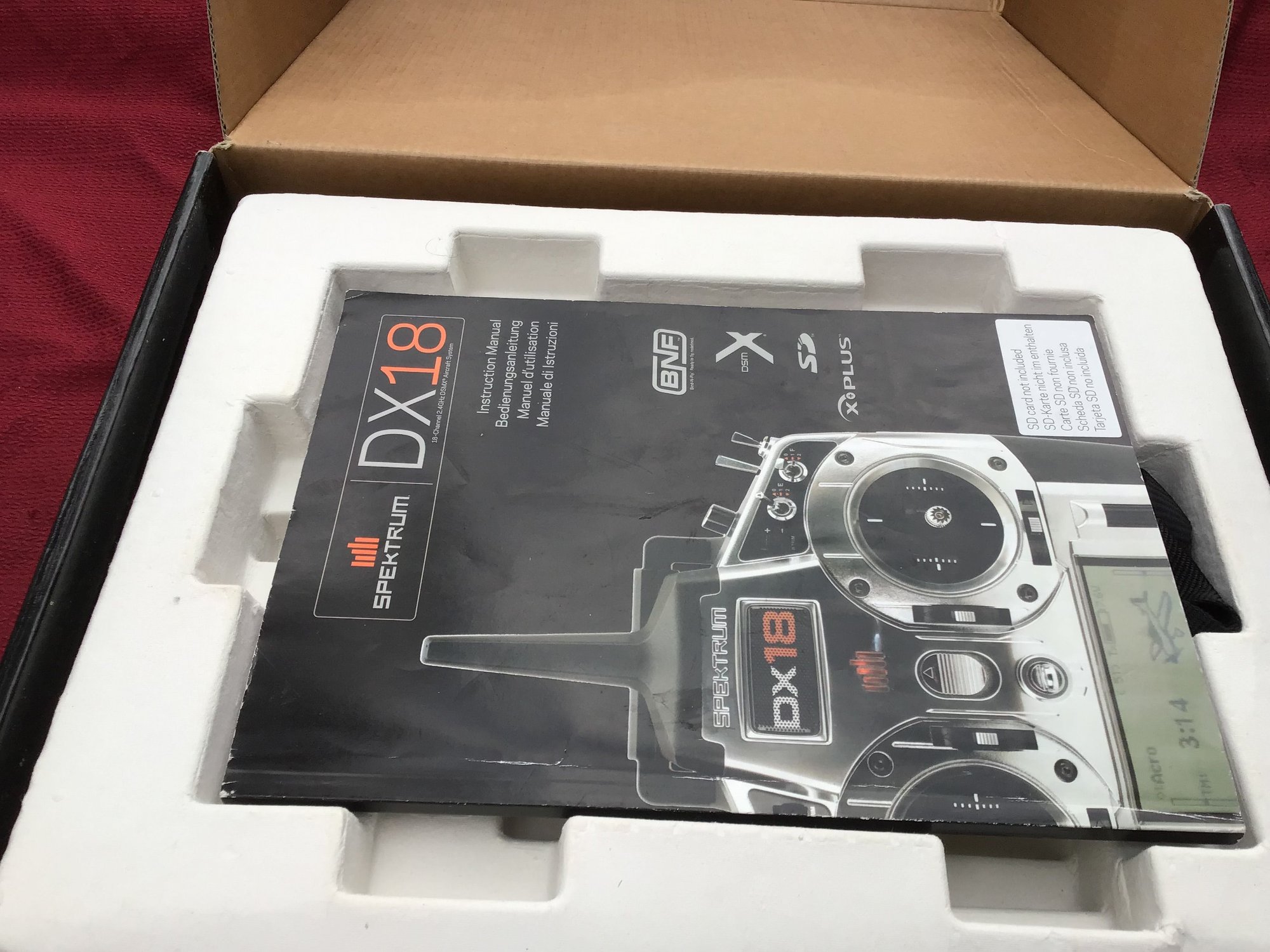 Spectrum DX 18 Gen 2 - RCU Forums