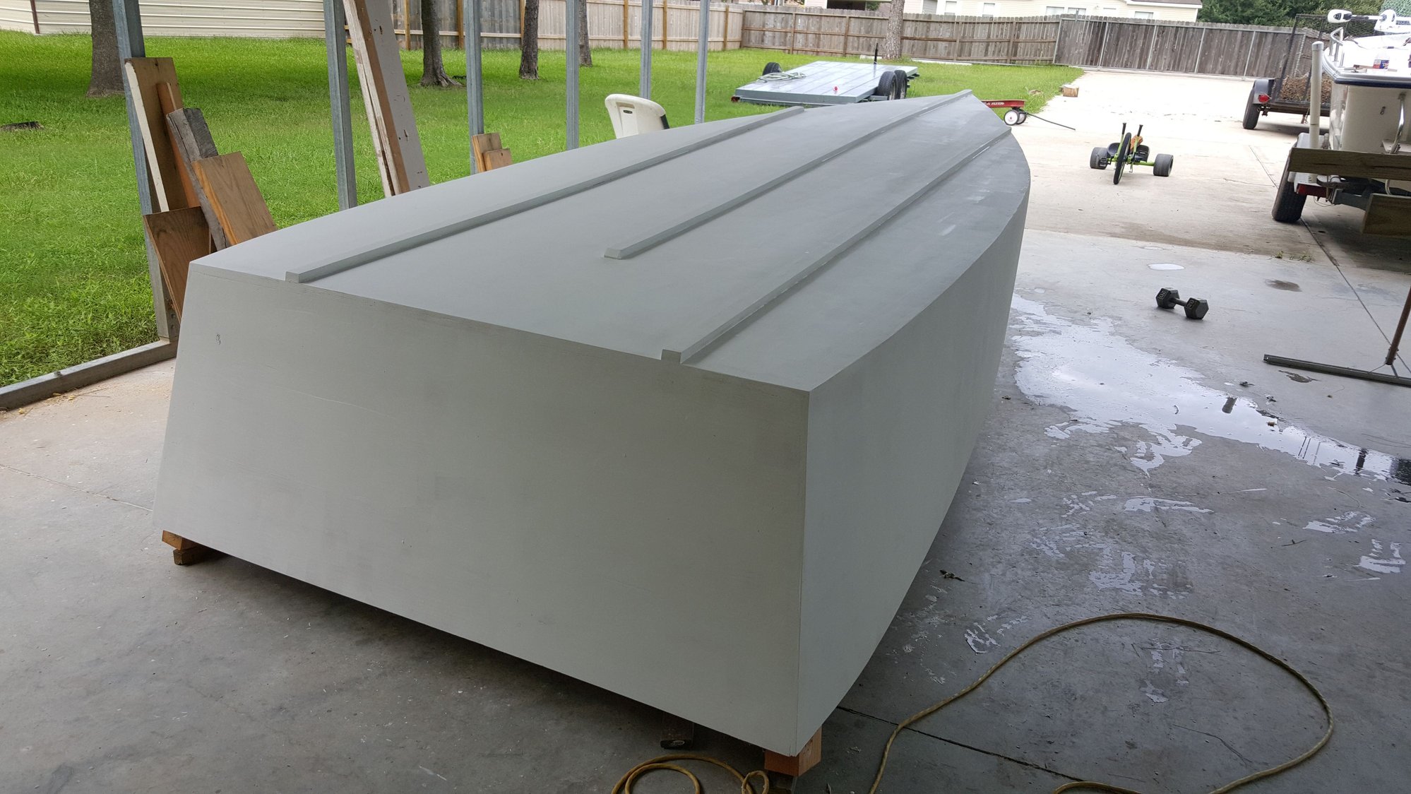 The Hull Truth - Boating and Fishing Forum - Started Building a Boat Today