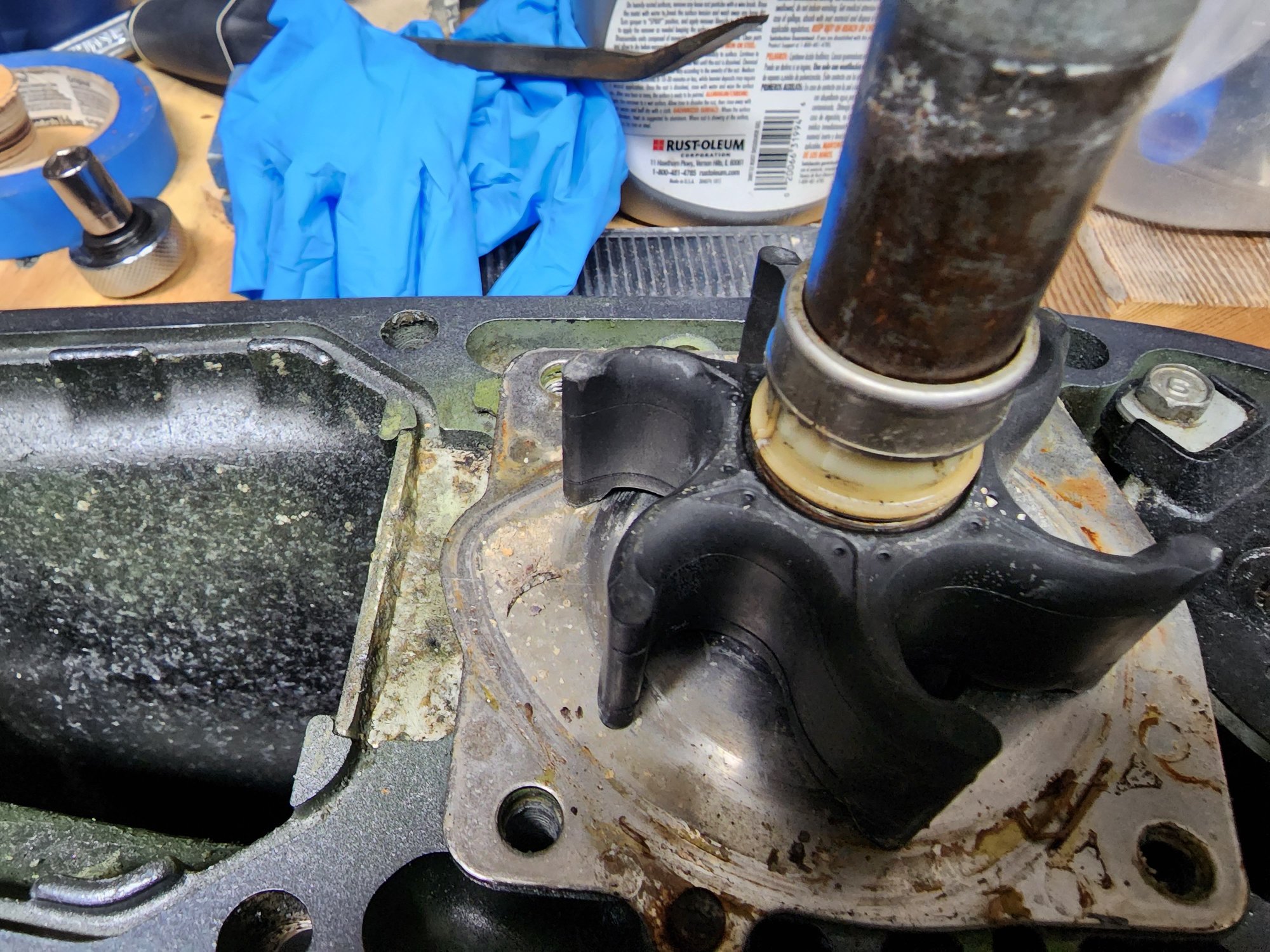 The Hull Truth - Boating and Fishing Forum - Bearing Carrier Lower unit ...