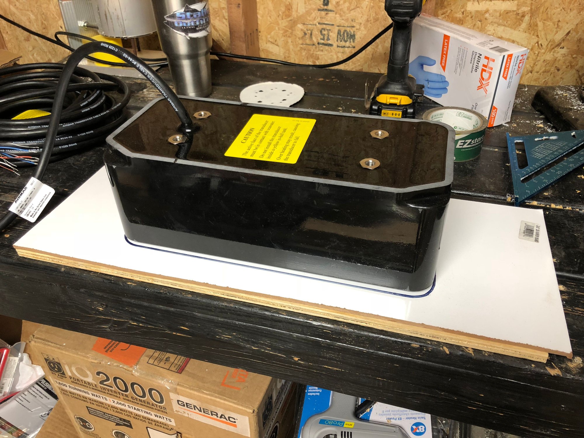 DIY CM599LH pocket mount transducer - The Hull Truth - Boating and ...